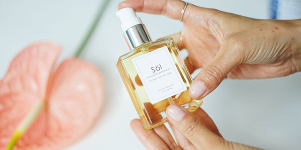 Sōl - An Exquisite Gemstone Oil for Body Skin Rejuvenation